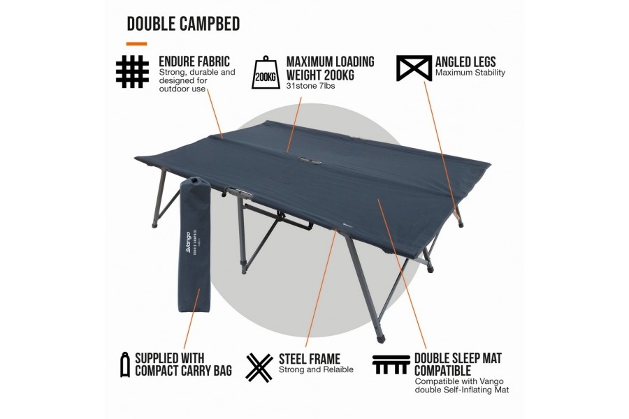 Vango Double Camp Bed - Tarpshop